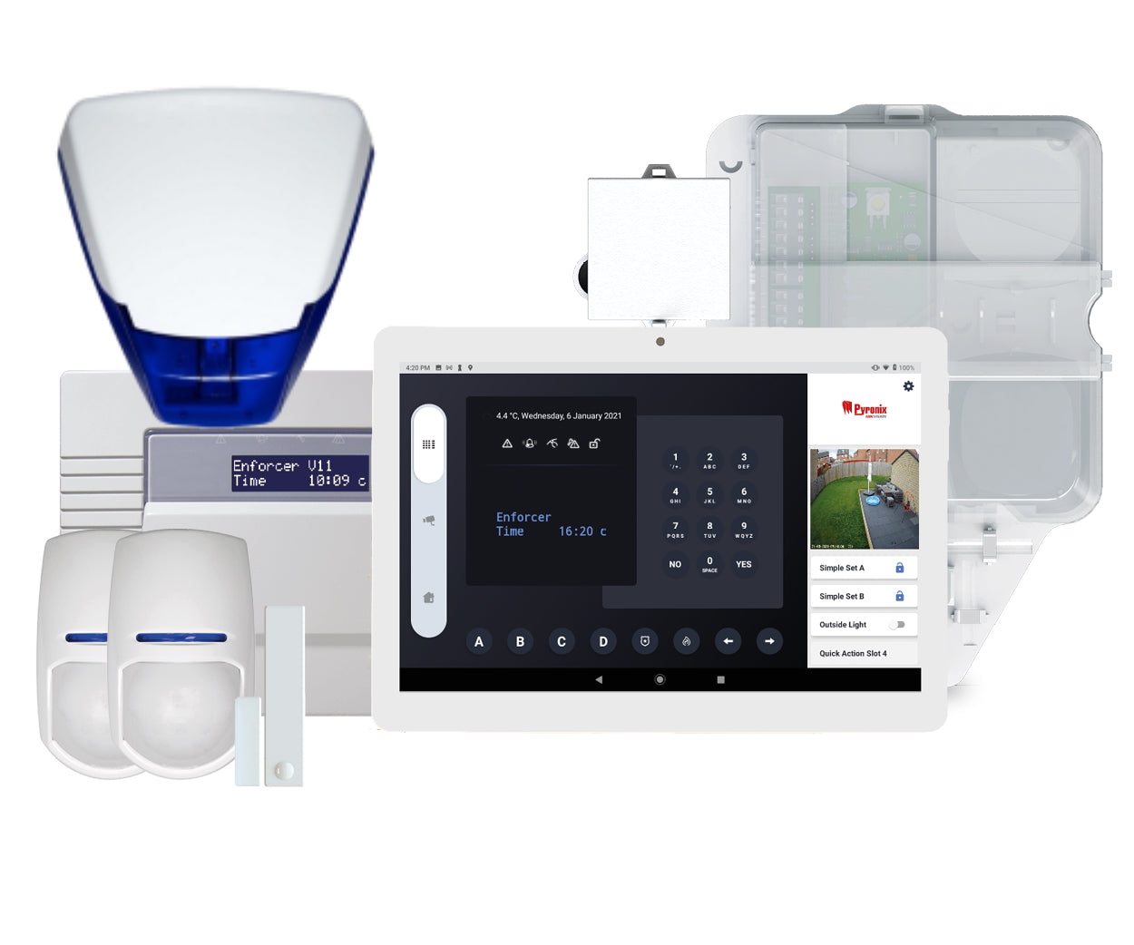 Enhance Security with Pyronix Enforcer kit Wireless Burglar Alarms