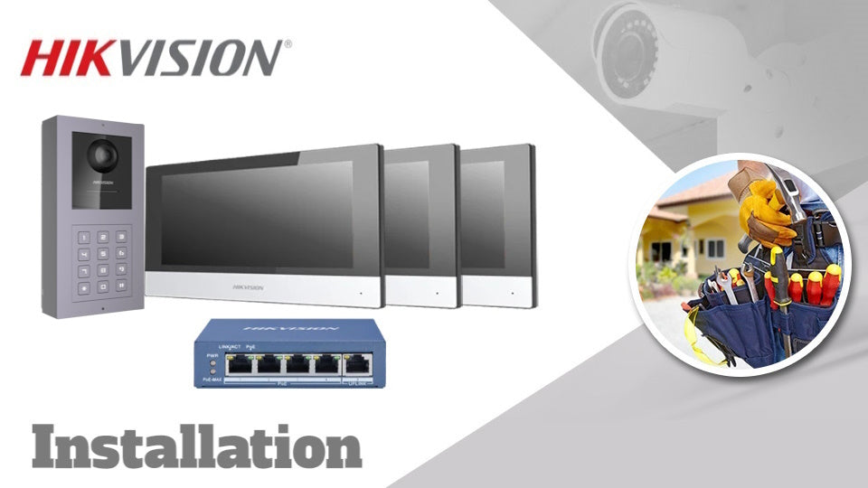 Hikvision 3-Way IP Video Intercom System | Professional-Grade Security ...